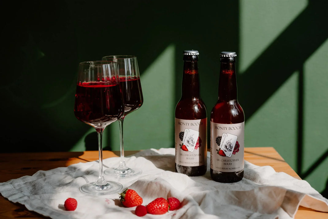 Award-Winning Kombucha, Naturally Fermented - Monty Booch